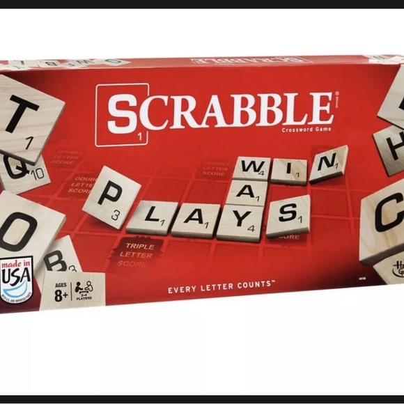 Hasbro | Games | Hasbro Scrabble Board Game New | Poshmark
